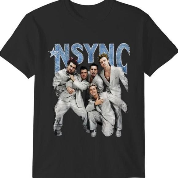 Shirts | Nsync Silver Suit Boy Band Shirt Vintage Music Shirt Nsync ...
